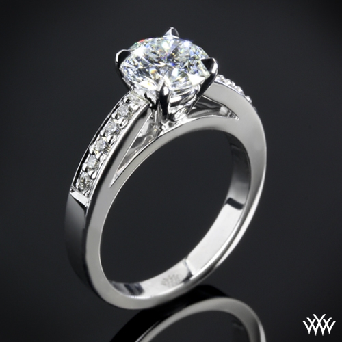 Flush-Fit Diamond Engagement Ring | 42