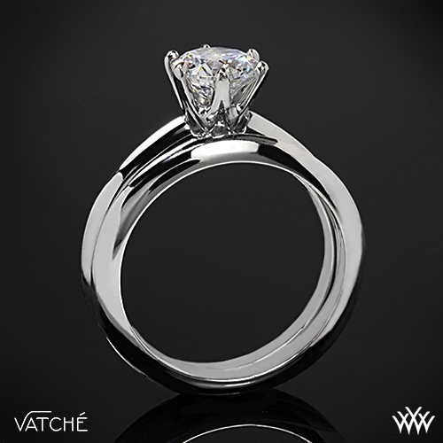 Vatche 6 Prong Solitaire Wedding Set | 3611