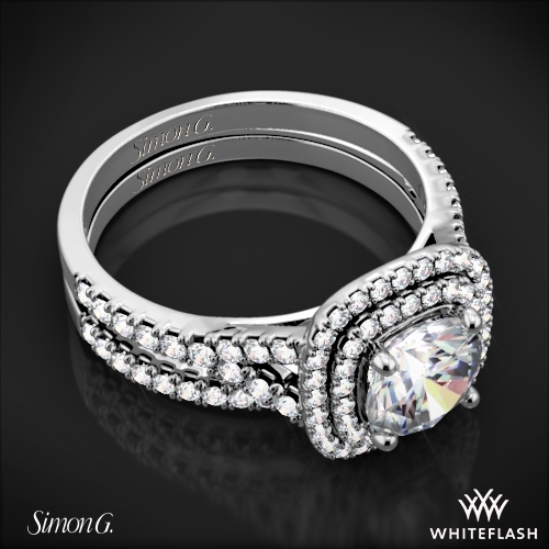 Simon G. MR2459 Passion Diamond Wedding Set | 3455