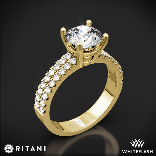 Ritani 1RZ1324 Diamond Engagement Ring - Whiteflash | 3868