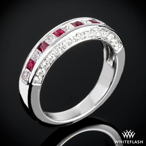 Ruby and Diamond Right Hand Ring | 3628