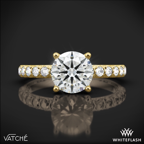 Charis Pave Diamond Engagement Ring by Vatche | 3794