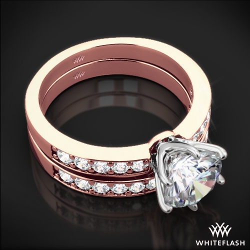 "Bead-Set" Diamond Wedding Set | 4805