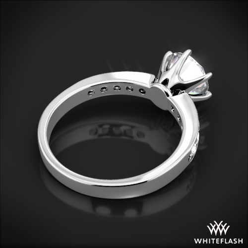 Classic Bead-Set Diamond Engagement Ring | 1006