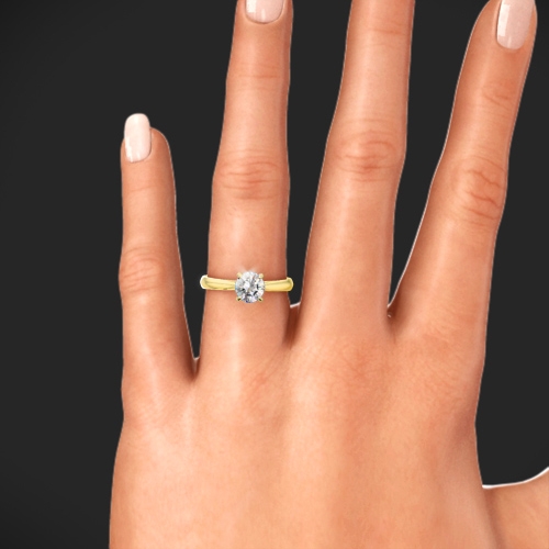 Fine Line Diamond Solitaire | 4234