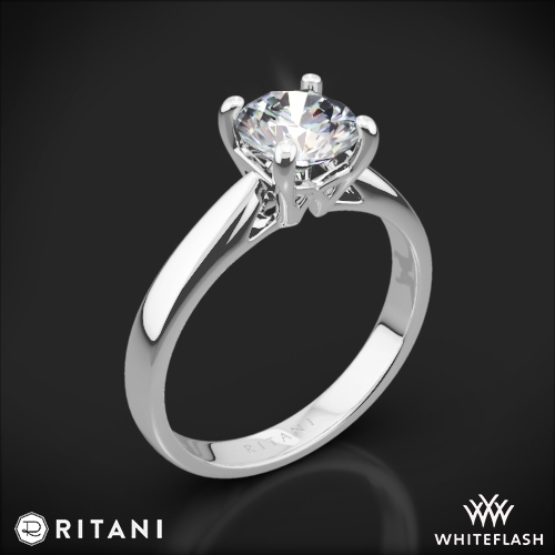 Ritani 1RZ7241 Solitaire Engagement Ring - Whitef... | 3990