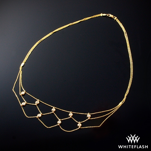Diamond Web Necklace | 4976