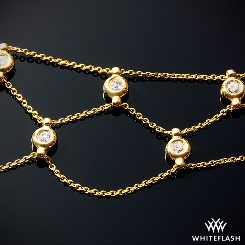Diamond Web Necklace | 4976