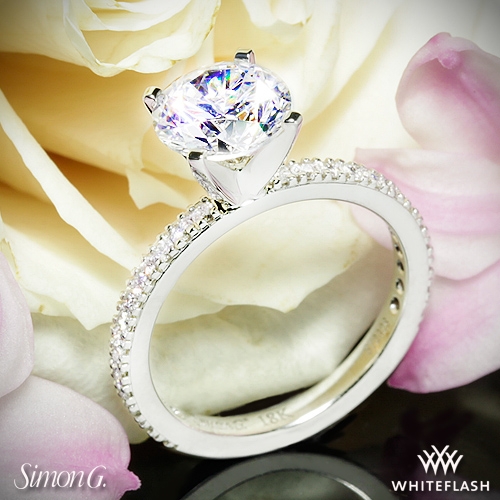 Simon G. PR148 Passion Diamond Engagement Ring - ... | 4897