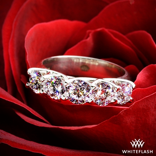 5 Stone Trellis Diamond Right Hand Ring | 2316