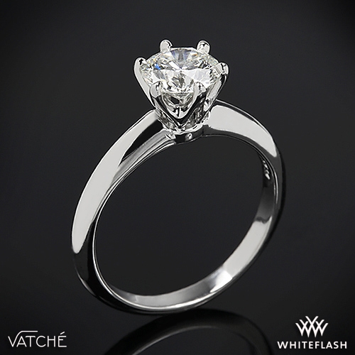 6 Prong Solitaire Engagement Ring by Vatche 4567