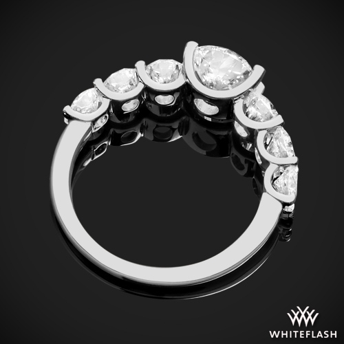 Annette's U Prong Diamond Engagement Ring | 6109