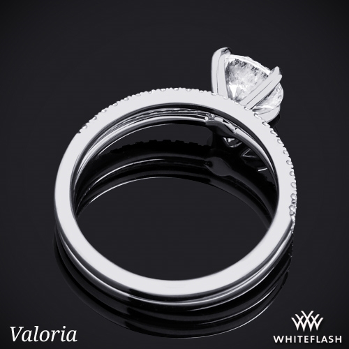 Valoria Micropave Diamond Wedding Set | 6195