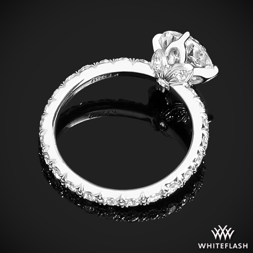 Lotus Full Eternity Diamond Engagement Ring | 6431