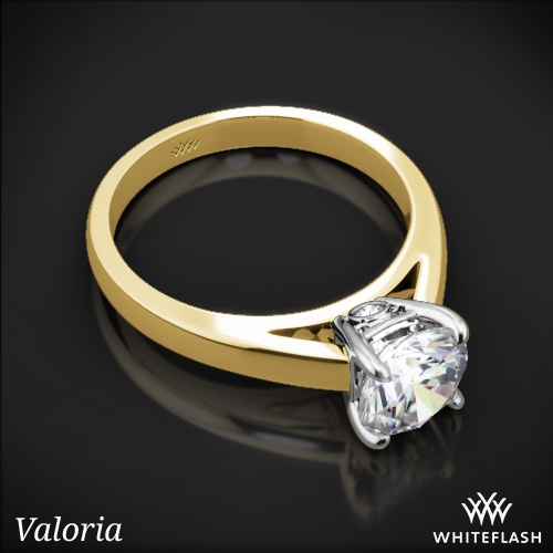 Flush-Fit Cathedral Style Diamond Ring | 6645