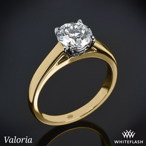 Flush-Fit Cathedral Style Diamond Ring | 6645