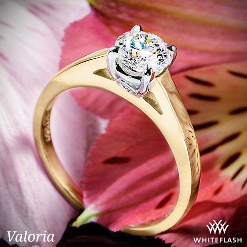 Flush-Fit Cathedral Style Diamond Ring | 6645