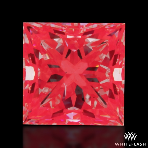 Diamond | 1.050 ct H SI1 A CUT ABOVE® Princess Super Ideal Cut Diamond ...