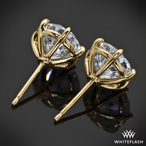 6 Prong Martini Earrings 6731
