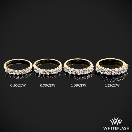 Seven Stone Open Basket Diamond Wedding Ring | 8347