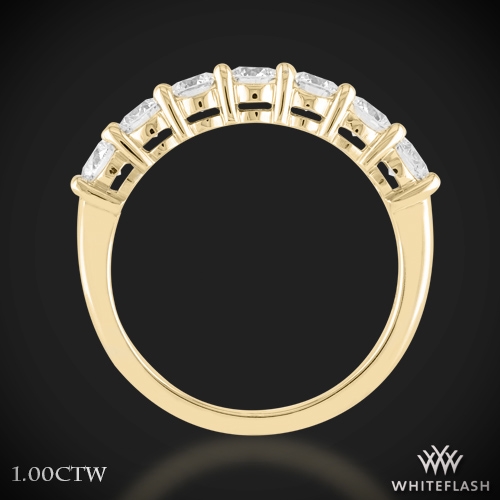 Seven Stone Open Basket Diamond Wedding Ring | 8347