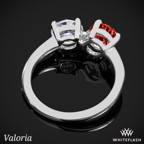 Valoria Oval Two Stone Right Hand Ring | 6980