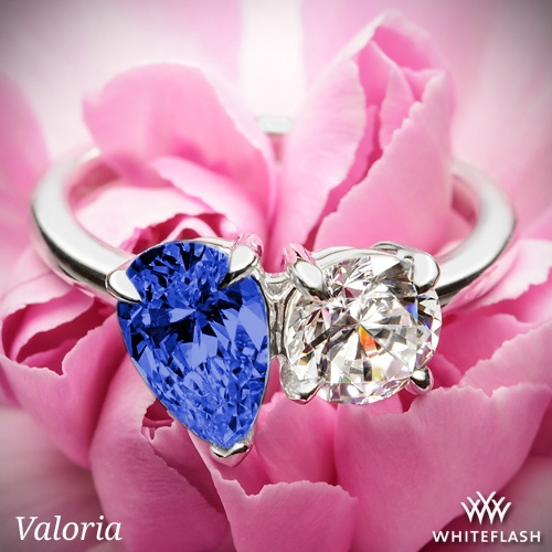 Valoria Pear Two Stone Right Hand Ring | 6987