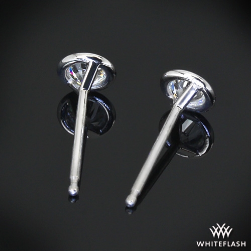 Handmade Full Bezel Diamond Earrings--Ready Set T... | 1537