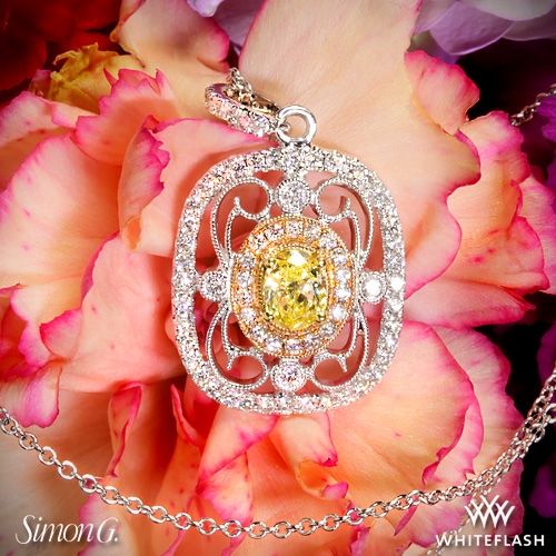 Simon G. TP201 Duchess Diamond Pendant 3595