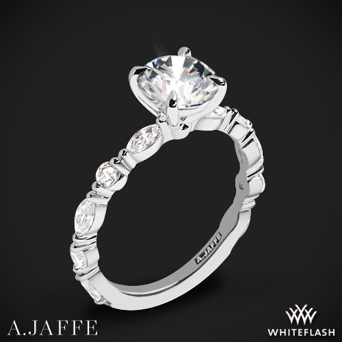 A. Jaffe MECRD2929T Classic Diamond Engagement Ring | 7625