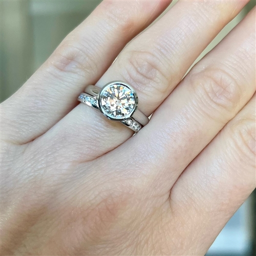 The Cameron Solitaire Diamond Engagement Ring | 585