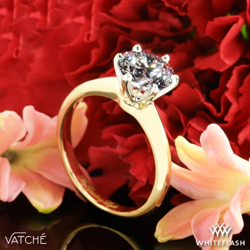 6 Prong Solitaire Engagement Ring by Vatche | 1778