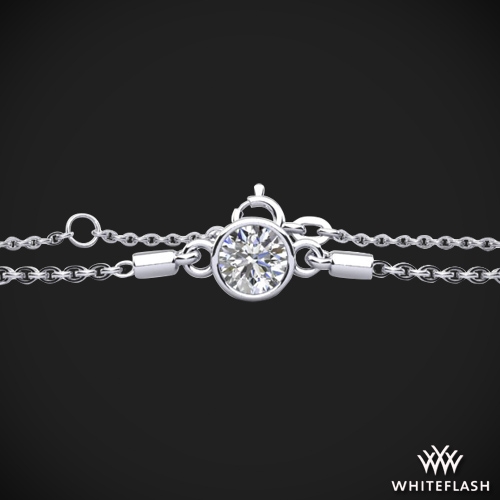 Solitaire Round Diamond Bracelet | 8024