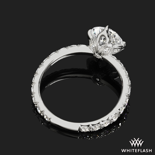 Lotus Full Eternity Diamond Engagement Ring | 6431