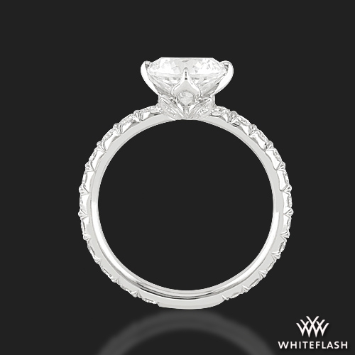 Lotus Full Eternity Diamond Engagement Ring | 6431